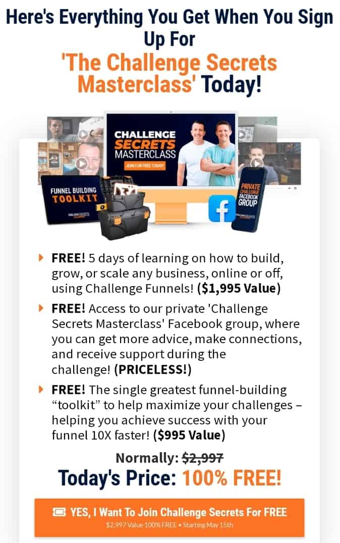 Challenge Secrets Masterclass by Russell & Pedro (Explained)