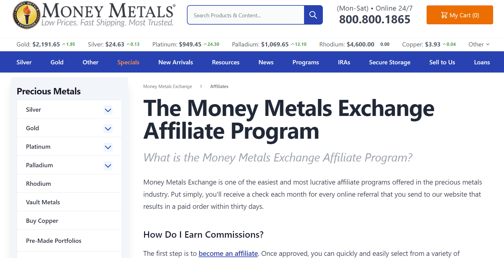 19+ Best Gold IRA Affiliate Programs (2025 highest-paying)